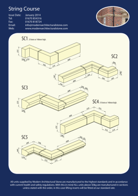 String Course – Modern Architectural Stone