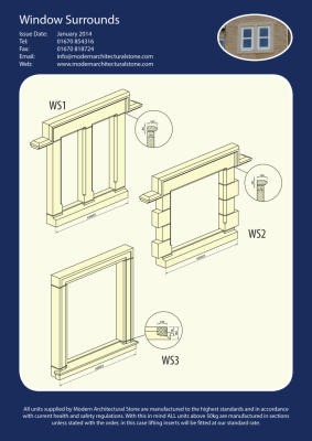 Window Surrounds – Modern Architectural Stone